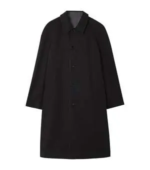 Burberry Reversible Parkbury Wool-cotton Car Coat