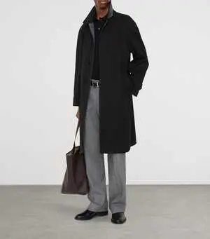 Burberry Reversible Parkbury Wool-cotton Car Coat