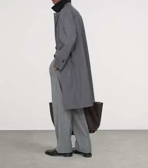 Burberry Reversible Parkbury Wool-cotton Car Coat