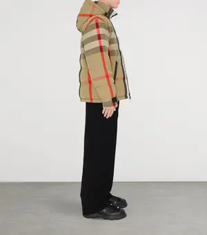 Burberry Reversible Check Puffer Jacket