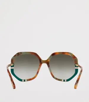 Chloé Octagonal Acetate Sunglasses