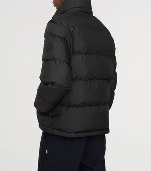 Burberry Detachable Sleeve Quilted Puffer Jacket With Drawcord Hem