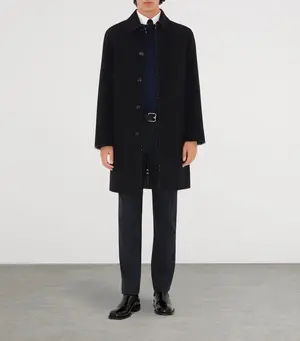 Burberry Wool Mid-length Car Coat