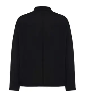 THE ROW Djon Wool Polo Sweater