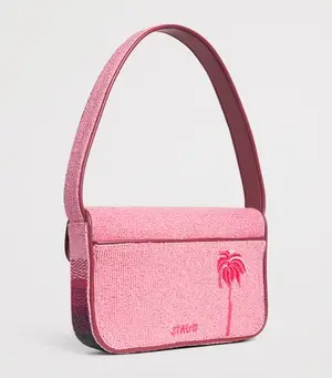 Staud Beaded California Clouds Tommy Shoulder Bag