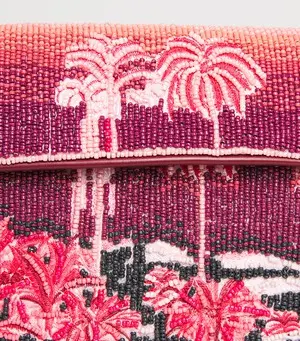 Staud Beaded California Clouds Tommy Shoulder Bag