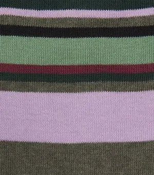 Paul Smith Striped Crew Socks - Black