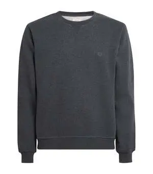Harrods Cotton Jersey Logo Sweatshirt