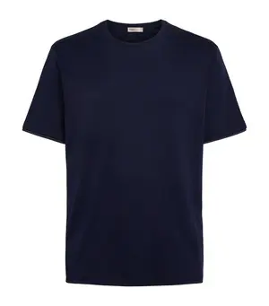 Herno Cotton Layered T-shirt - Blue