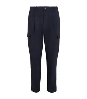 Herno Technical Cargo Trousers - Blue