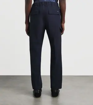 Herno Technical Cargo Trousers - Blue