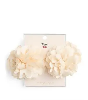 KONGES SLOJD Konges Sløjd Flower Hair Clips - Ivory