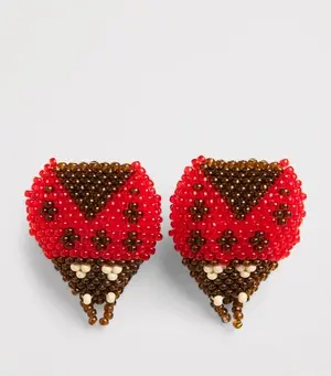 KONGES SLOJD Beaded Ladybug Hair Clips