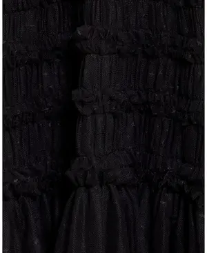 NEEDLE & THREAD Valentine Ruffle Maxi Gown - Graphite