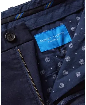 Robert Talbott Douglas Chino Pant - Navy