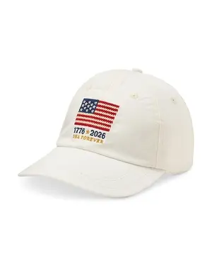 Polo Ralph Lauren American Icons Stamp Baseball Cap - White