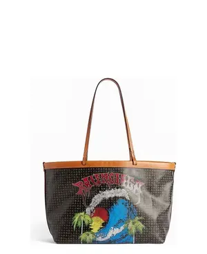 Balenciaga Select Tote Bag Medium - Black/red