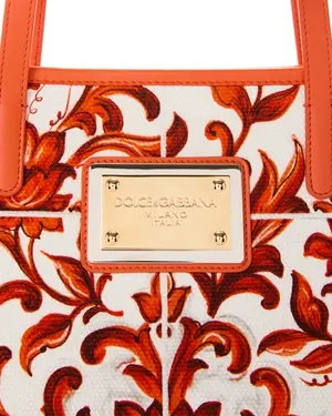 Dolce & Gabbana Canvas Tote Bag