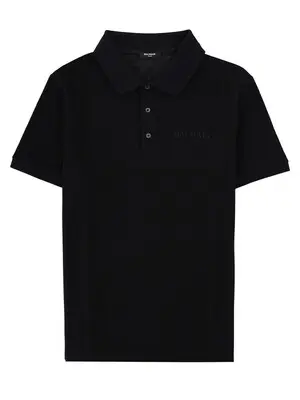 Balmain Polo Con Logo - Black