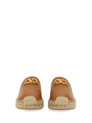 Valentino Garavani Vlogo Signature" Espadrille Mules