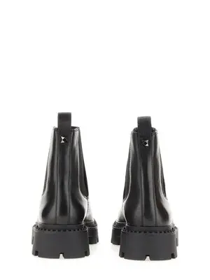 Ash Leather Boot