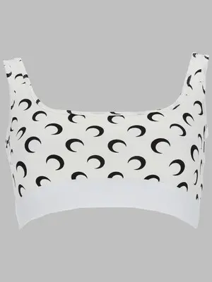 MARINE SERRE Top Bra "moon