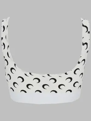 MARINE SERRE Top Bra "moon