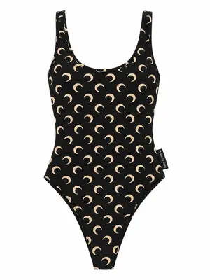 MARINE SERRE Costume Da Bagno Intero "moon