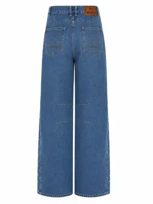 MARINE SERRE Jeans In Di Cotone Organico