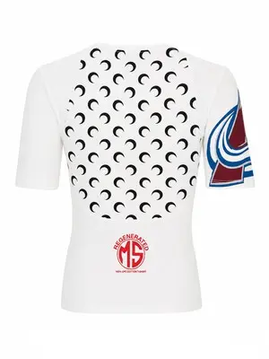 MARINE SERRE Upcycled Printed T-shirt