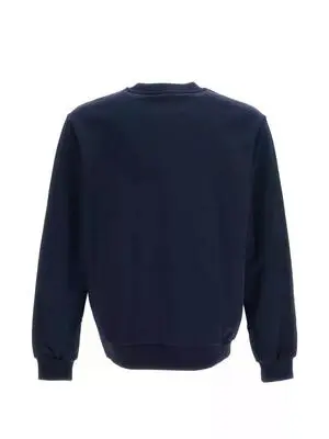 A.p.c. Embroidered Logo V-neck Sweater