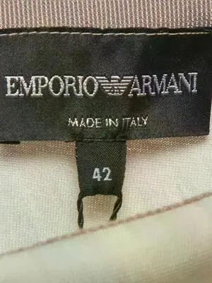 Emporio Armani Ruffle Pencil Midi Skirt