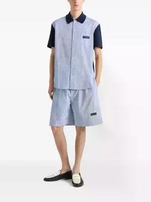 Givenchy Striped Kimono Shorts