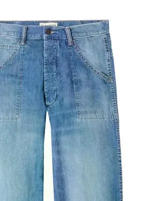 NILI LOTAN Patch Pocket Jeans