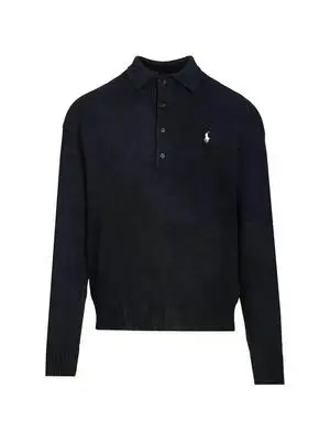 Polo Ralph Lauren Embroidered Polo Collar Sweater