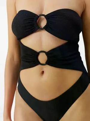 Melissa Odabash Alicante Ring-detail Swimsuit