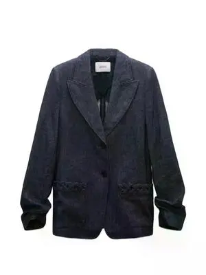 DOROTHEE SCHUMACHER Dorothee Schumacher Braided Detail Denim Blazer
