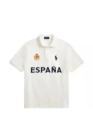 Polo Ralph Lauren Logo-embroidered Piqué Polo Shirt - White