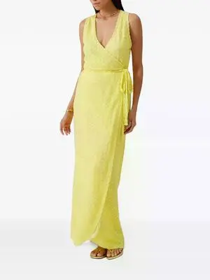 Melissa Odabash Zima Wrap Maxi Dress