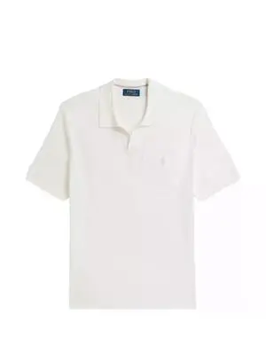 Polo Ralph Lauren Pony-embroidered Double Seed-stitched T-shirt - White