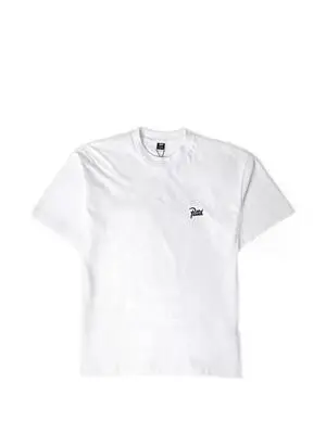 PATTA Logo Print Cotton T-shirt - White