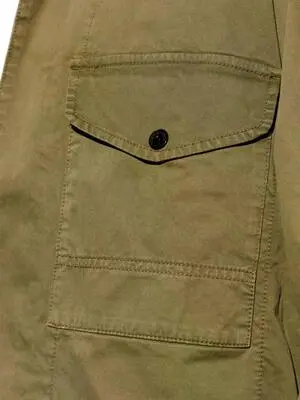 Stone Island Logo-patch Zip-up Shirt