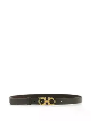 FERRAGAMO Gancini Suede Belt