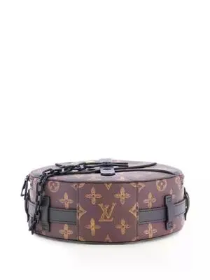 LOUIS VUITTON Vintage Monogram Canvas Wheel Box Bag No. 7 Trunk L'oeil