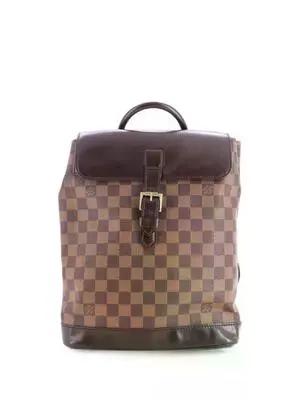 LOUIS VUITTON Soho Damier Backpack - Brown