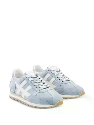 Hogan Panelled Suede Sneakers