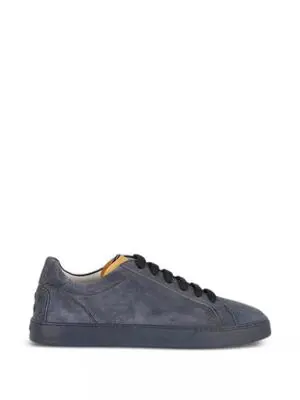 TOD'S Suede Gommino Detail Sneakers - Grey