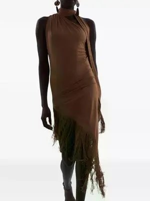 TALLER MARMO Siwa Fringed Dress