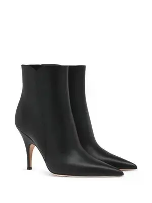 GIANVITO ROSSI Sofia Pointed-toe Ankle Boots