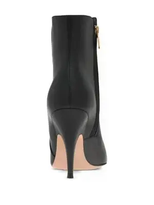 GIANVITO ROSSI Sofia Pointed-toe Ankle Boots